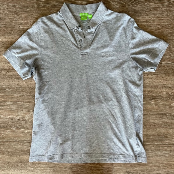 Hugo Boss | Shirts | Hugo Boss Gray Polo | Poshmark